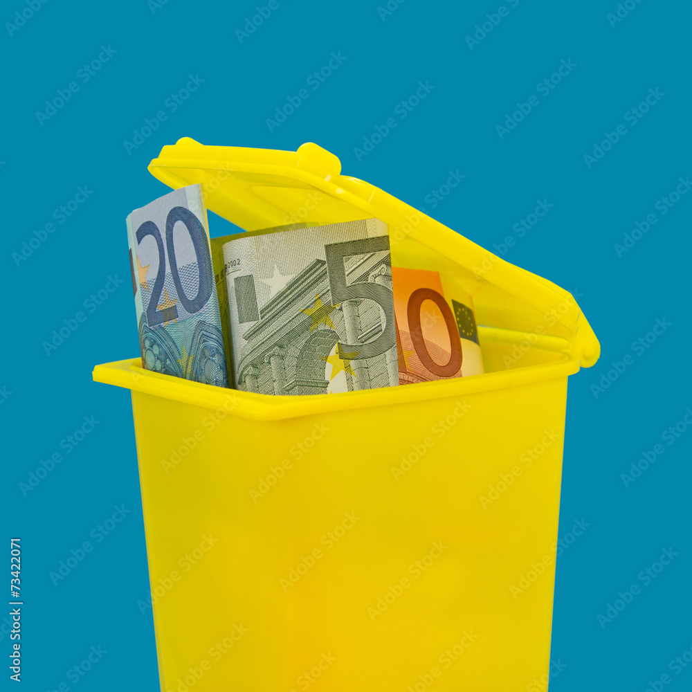 Geldverschwendung Stock-Foto | Adobe Stock