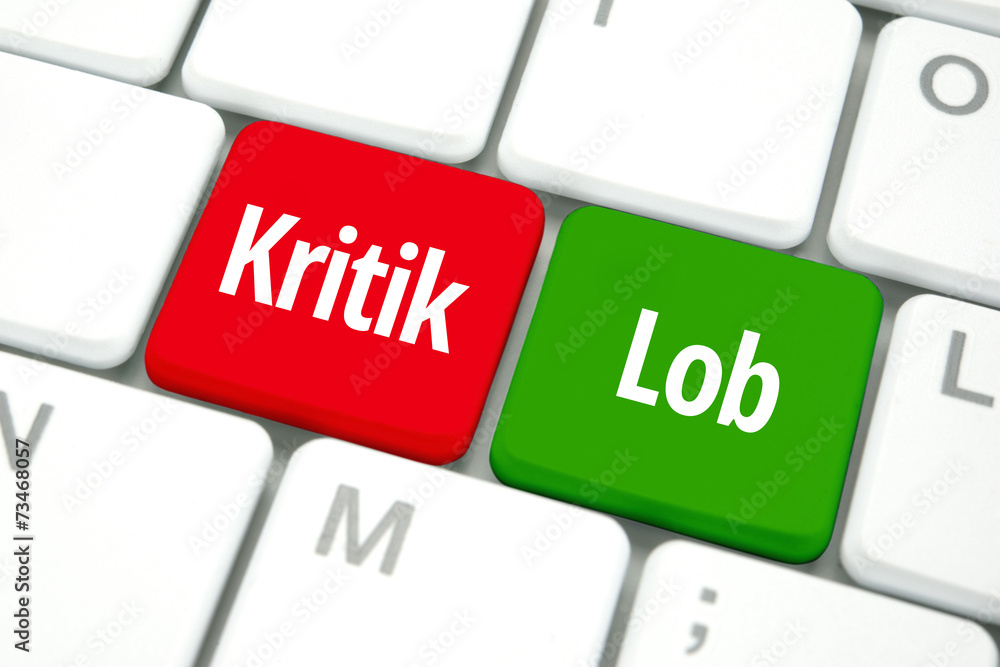 Lob - Kritik Stock-Illustration | Adobe Stock