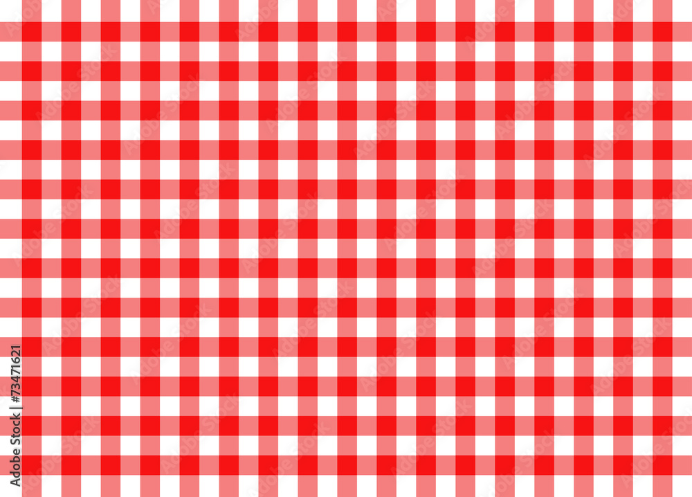 red traditional gingham background Stock Vector | Adobe Stock