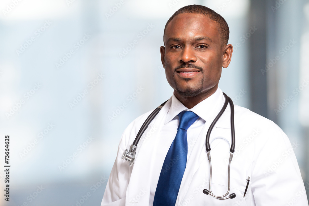 Fotografia do Stock: Smiling doctor portrait | Adobe Stock