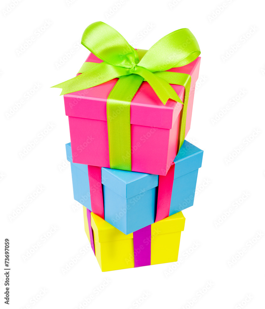 Stapel Geschenke foto de Stock | Adobe Stock