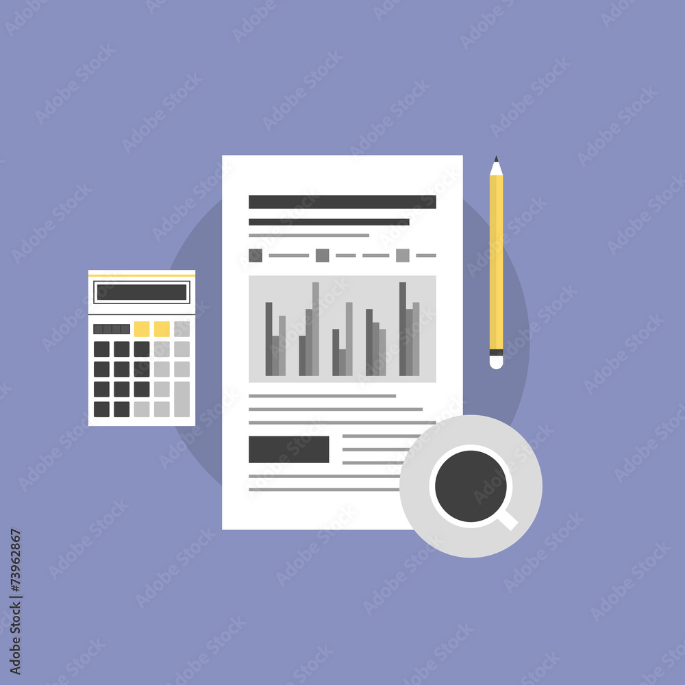 Accounting Flat Icon