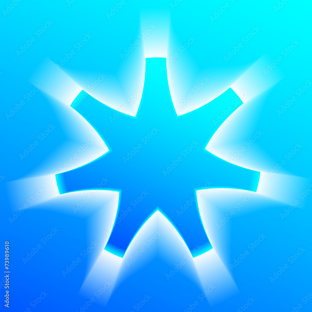 star-effect-amount-of-blue-gradient-background Stock Vector | Adobe Stock