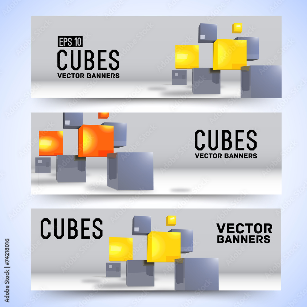 realistic cubes background concept. Vector illustration Stock Vector ...