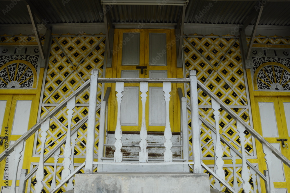 Entrance of Masjid Ihsaniah Iskandariah Stock Photo | Adobe Stock
