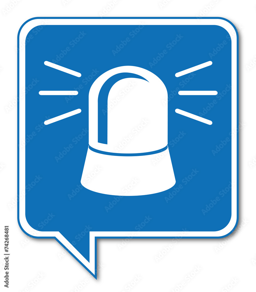 Logo gyrophare. Stock Vector | Adobe Stock