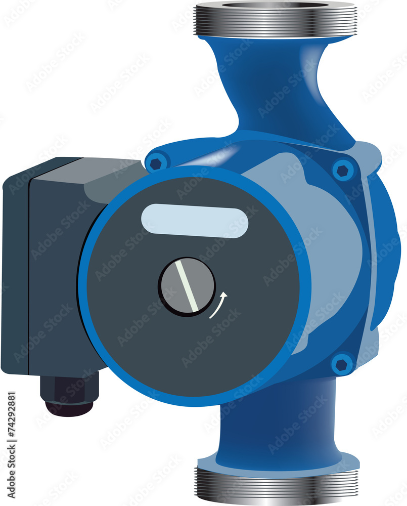 pompa centrifuga riciclo acqua Stock Vector | Adobe Stock