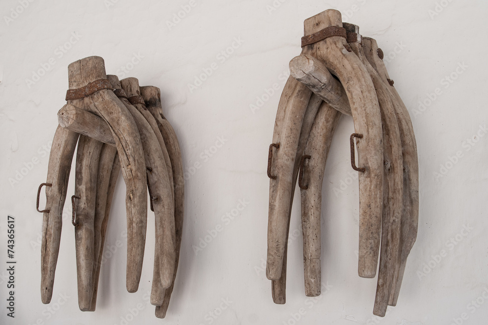 Ancient Yokes Stock Photo | Adobe Stock