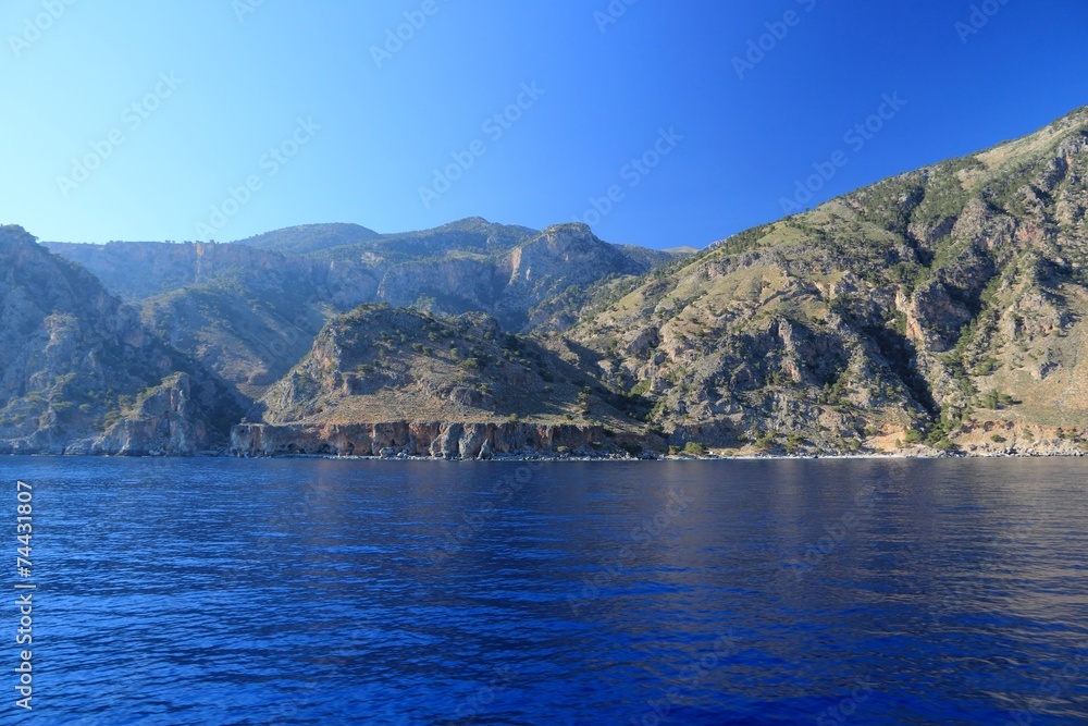 Crete landscape. Greece destination. Stock Photo | Adobe Stock