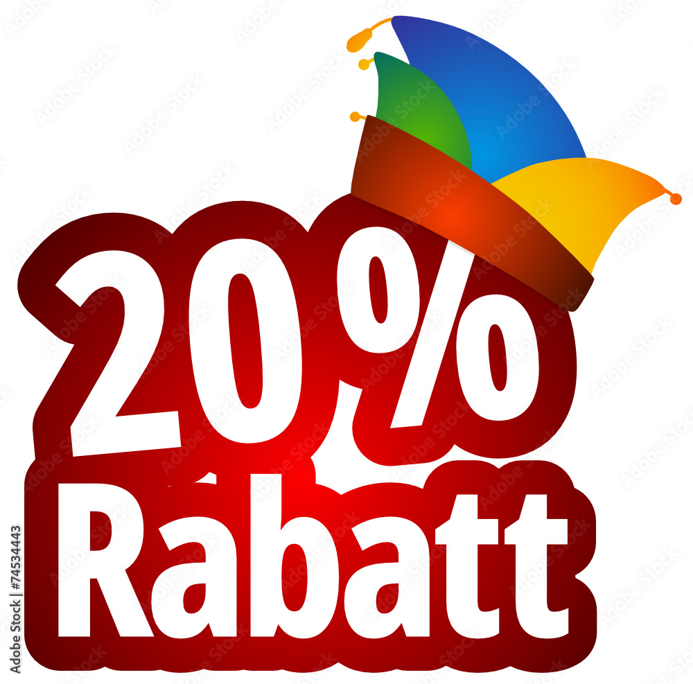 20 % Rabatt Stock-Vektorgrafik | Adobe Stock