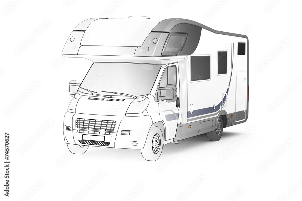 How To Draw A Camper