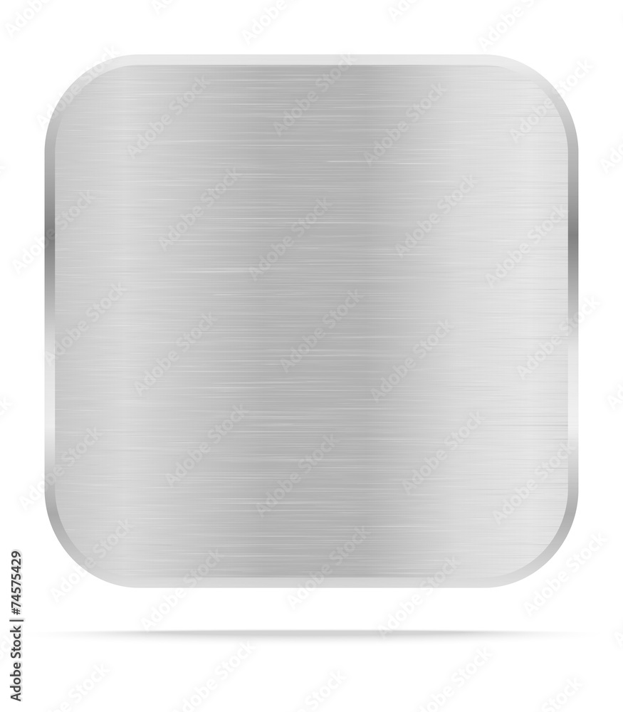 Vector Metal name plate or metal labels Stock Vector | Adobe Stock