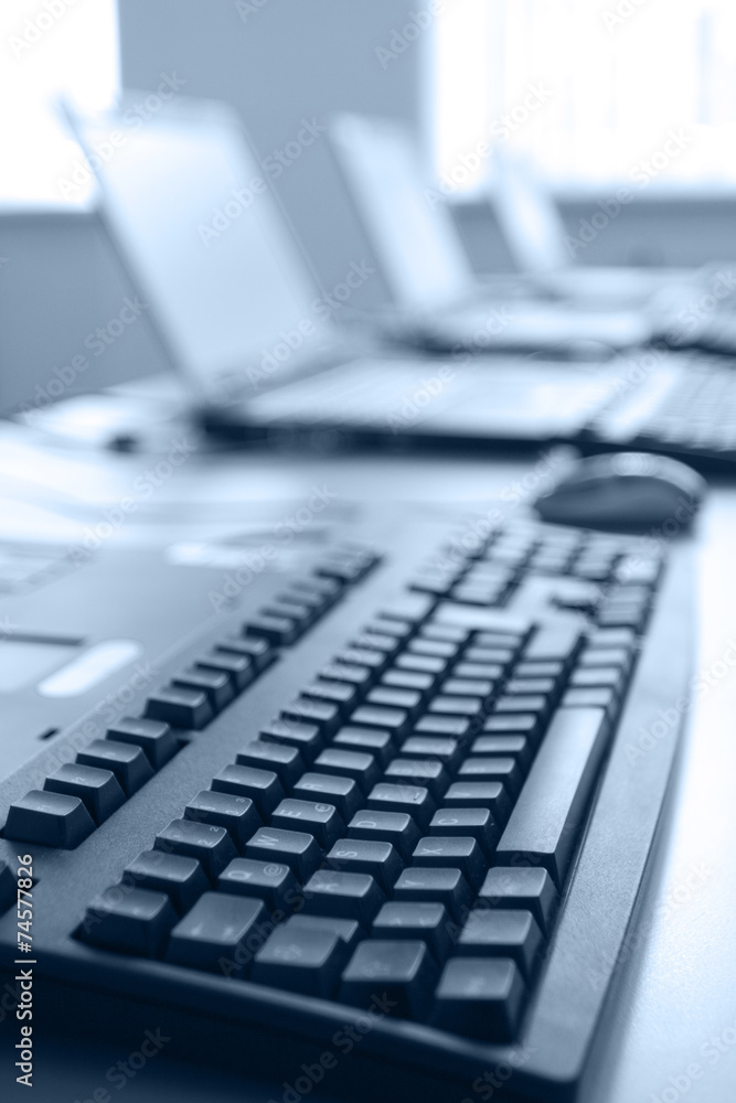 Computer training Stock-Foto | Adobe Stock