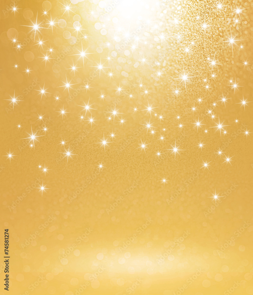 starlight gold background Stock Illustration | Adobe Stock
