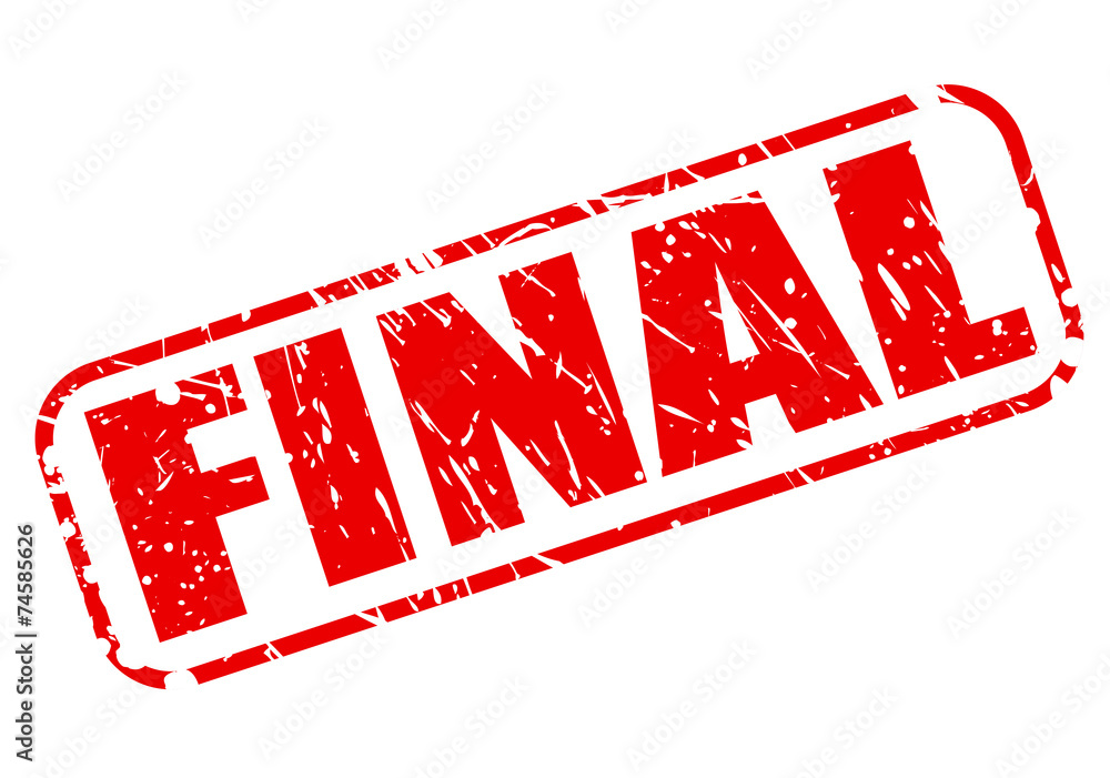 Final red stamp text Stock Vector | Adobe Stock
