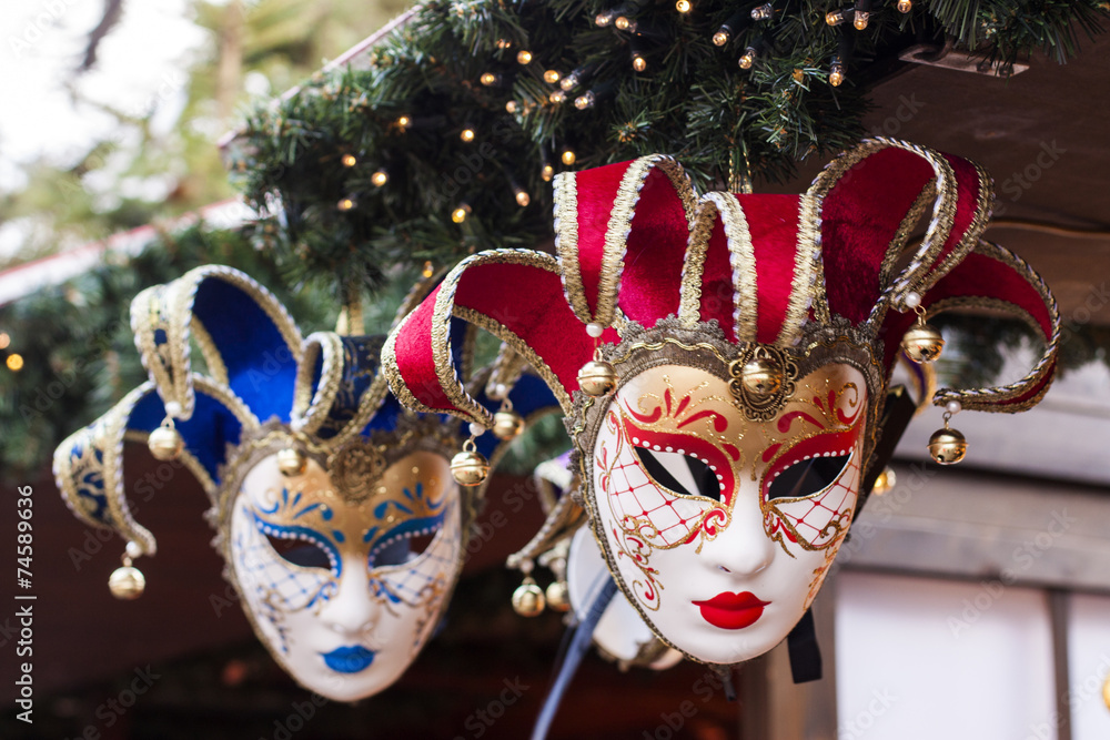 Masquerade masks Stock Photo | Adobe Stock