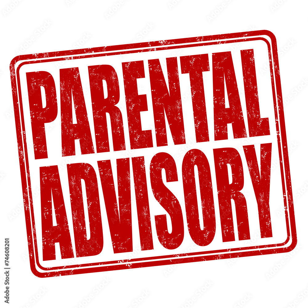 Parental advisory stamp Stock Vector | Adobe Stock