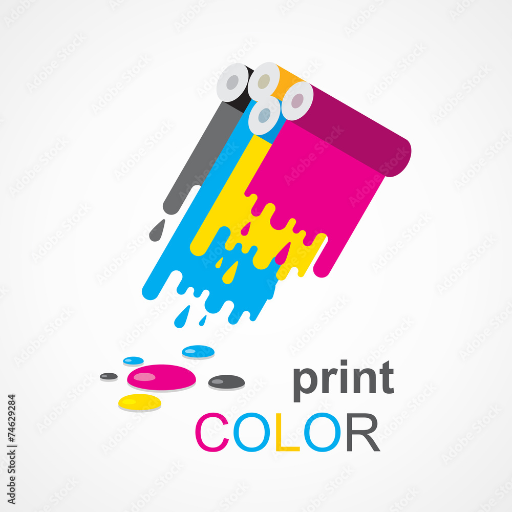 cmyk print colored roll Stock Vector | Adobe Stock cmyk print colored roll Stock Vector | Adobe Stock