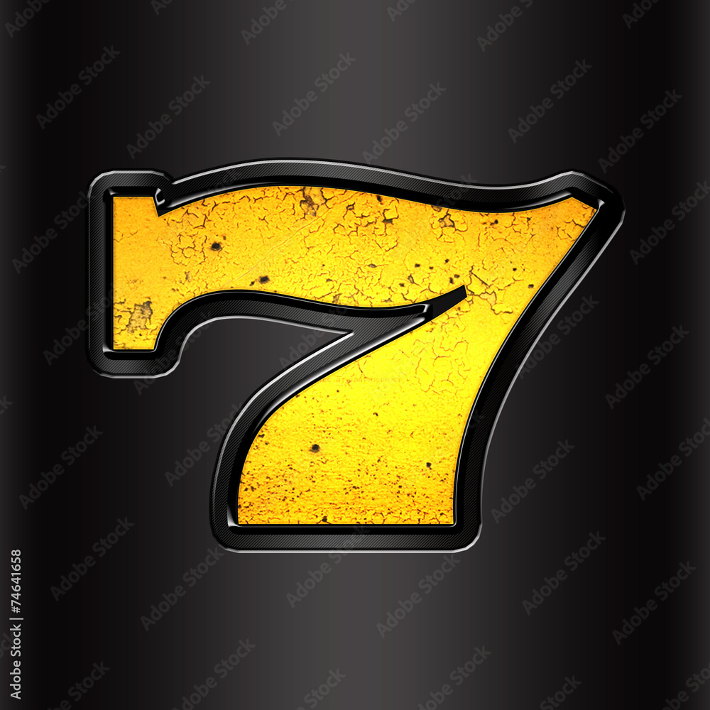 Siete Stock Illustration | Adobe Stock