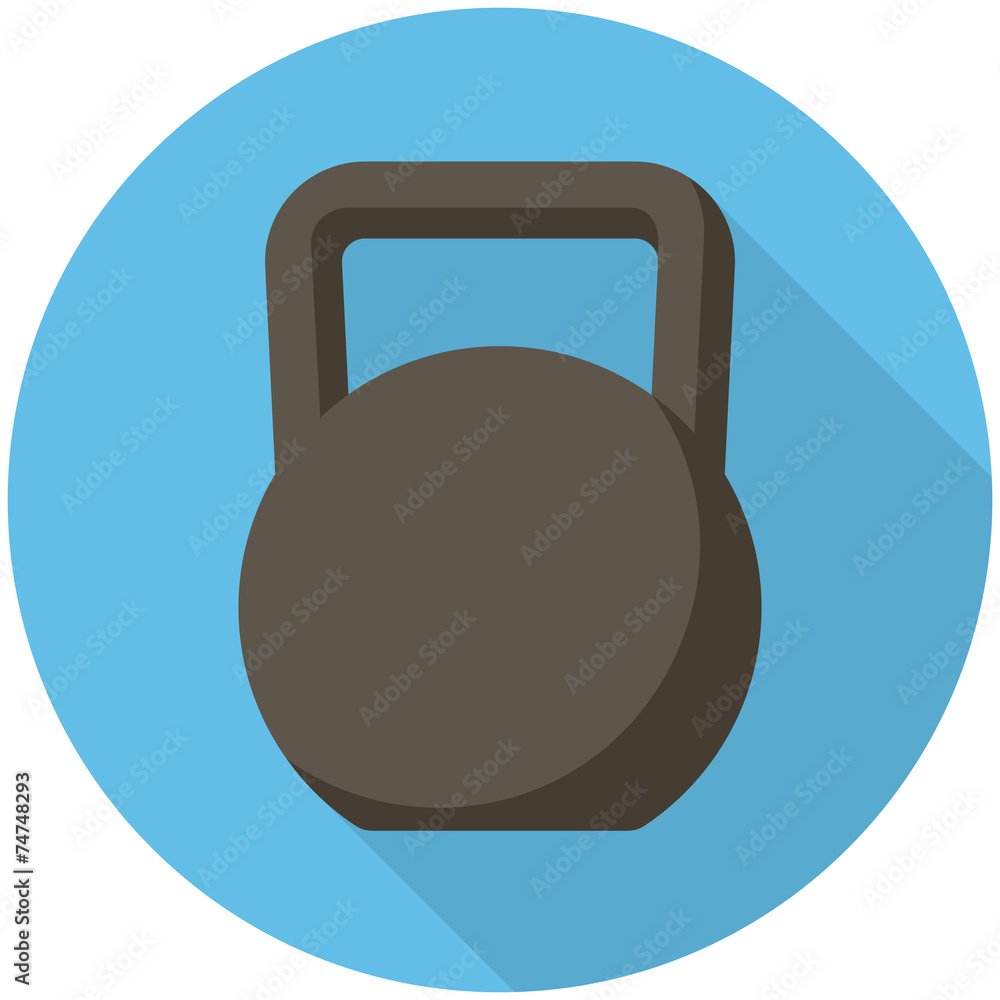 Kettlebell icon Stock Vector | Adobe Stock