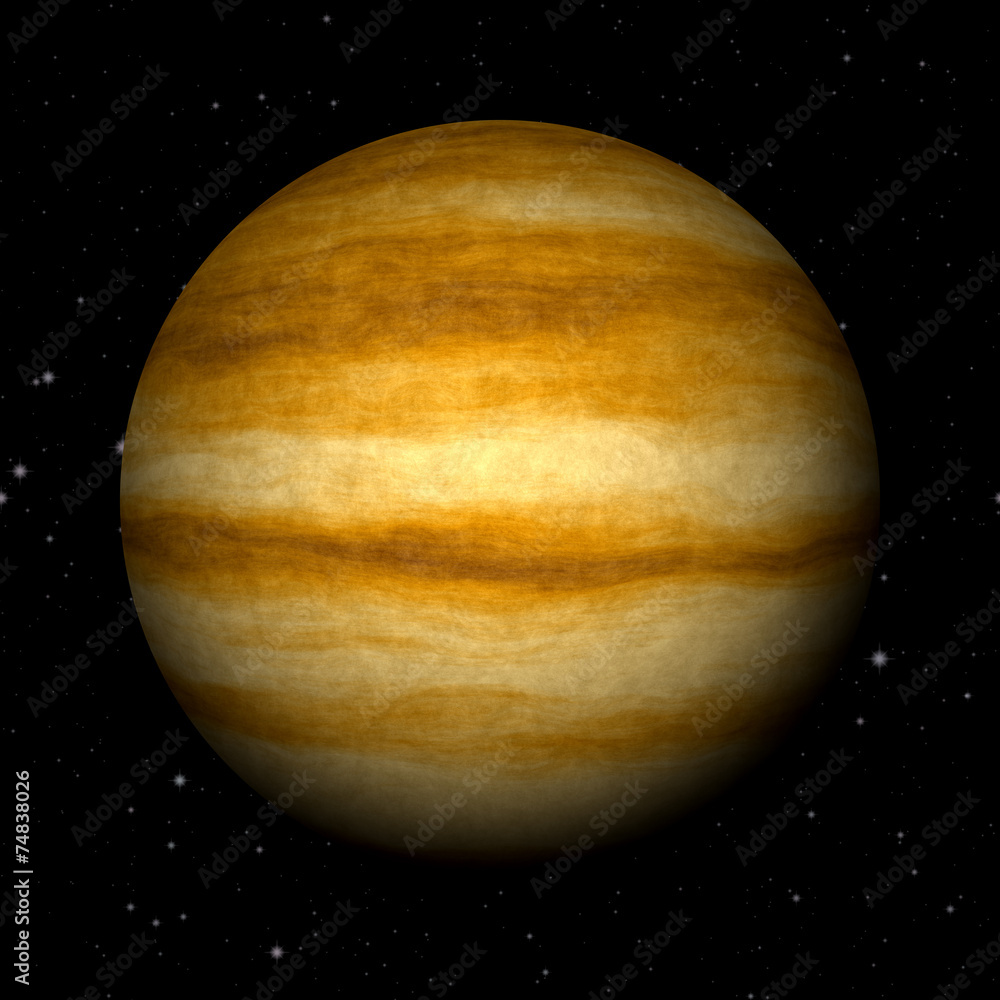 Abstract Jupiter planet generated texture background Stock Illustration ...