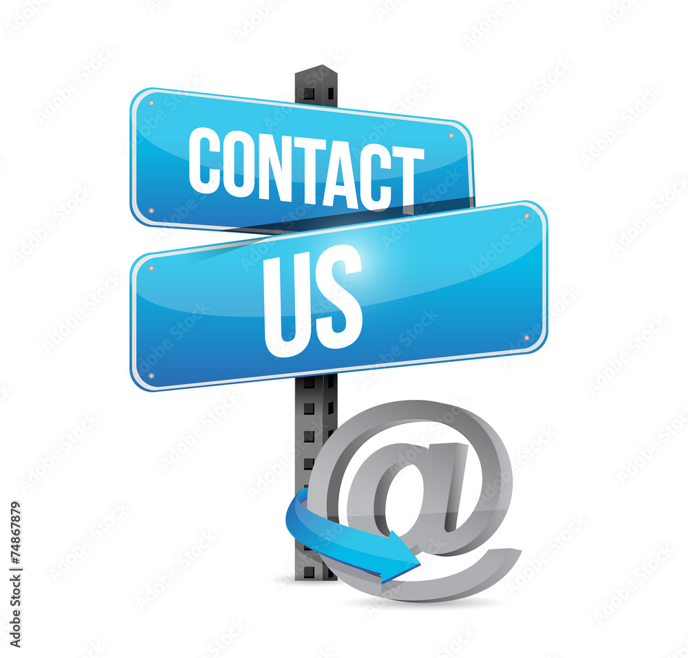 contact us sign and online symbol Stock Illustration | Adobe Stock