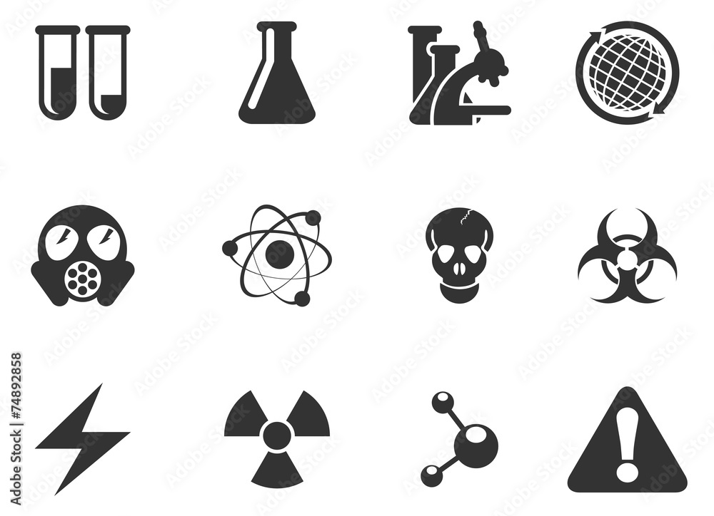 Science Symbols vector de Stock | Adobe Stock