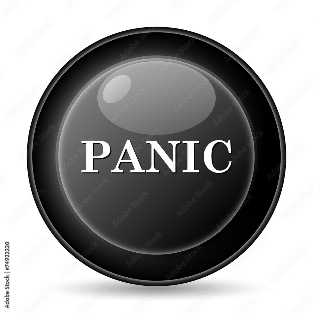 Panic icon Stock Illustration | Adobe Stock