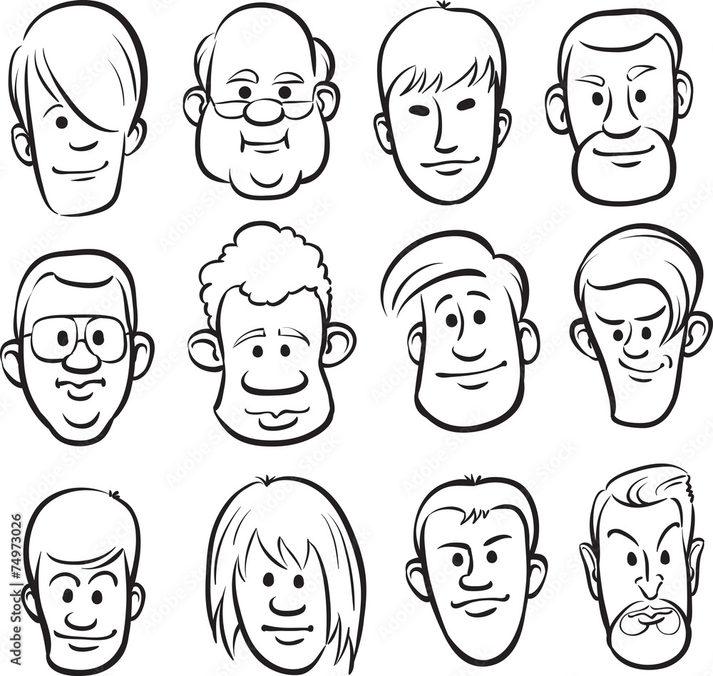 How To Draw Caricatures Heads