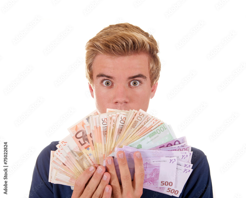 Teenager mit viel Geld Stock Photo | Adobe Stock