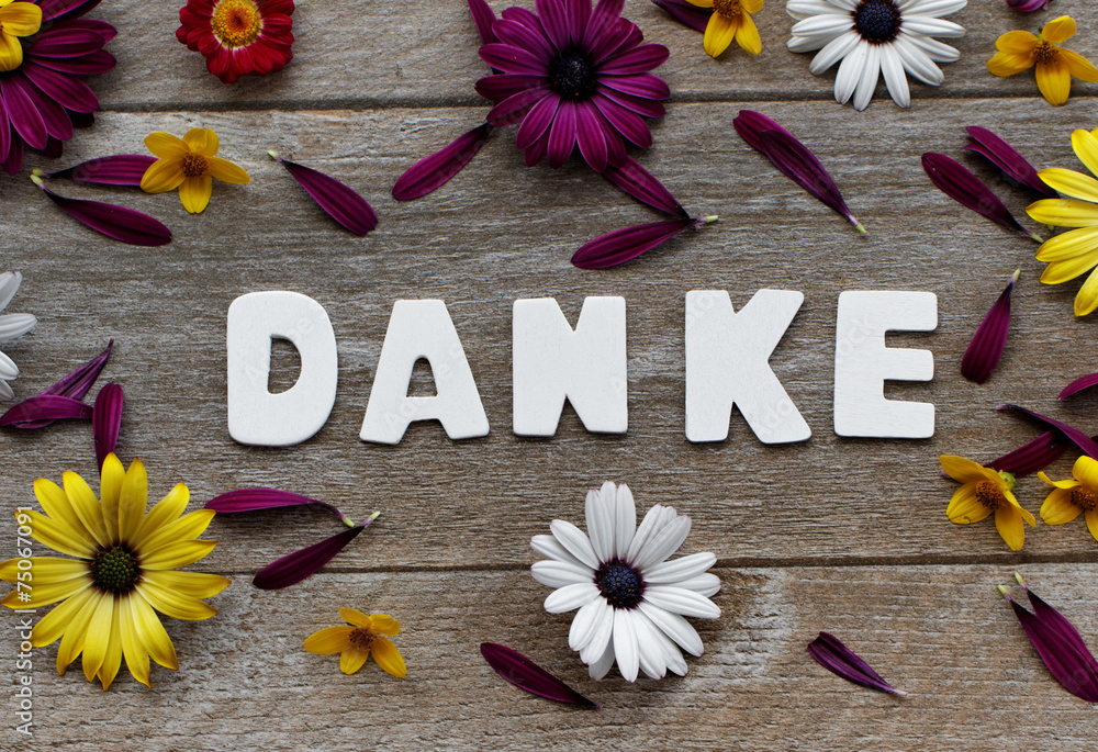 Danke Stock-Foto | Adobe Stock