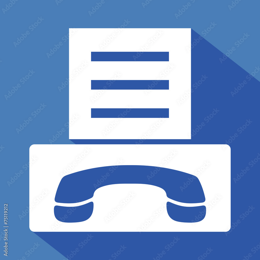 Logo fax. Stock Vector | Adobe Stock