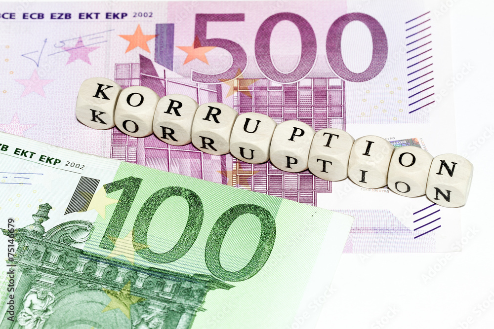 Korruption Stock Photo | Adobe Stock