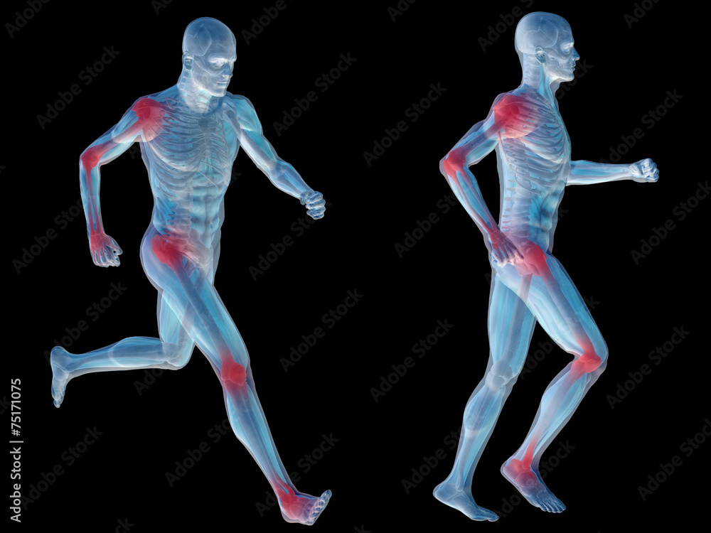 3D human man pain anatomy isolated Stock Illustration | Adobe Stock