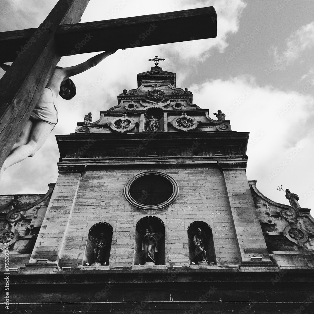 Old European church Stock Photo | Adobe Stock