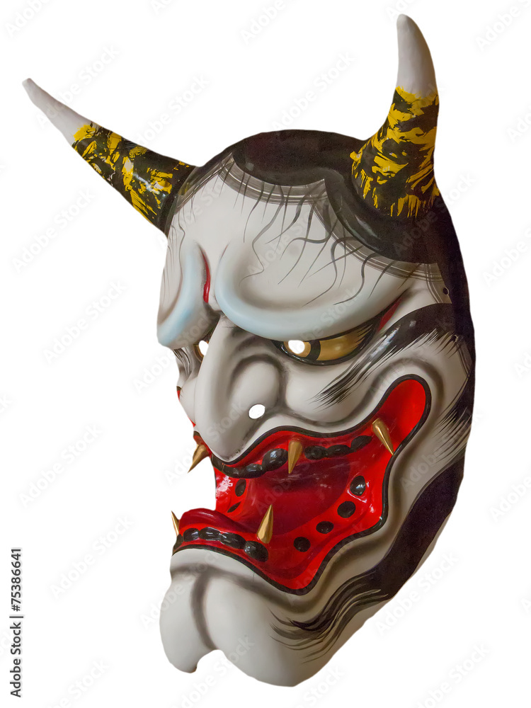 Carnival mask demon Stock Photo | Adobe Stock