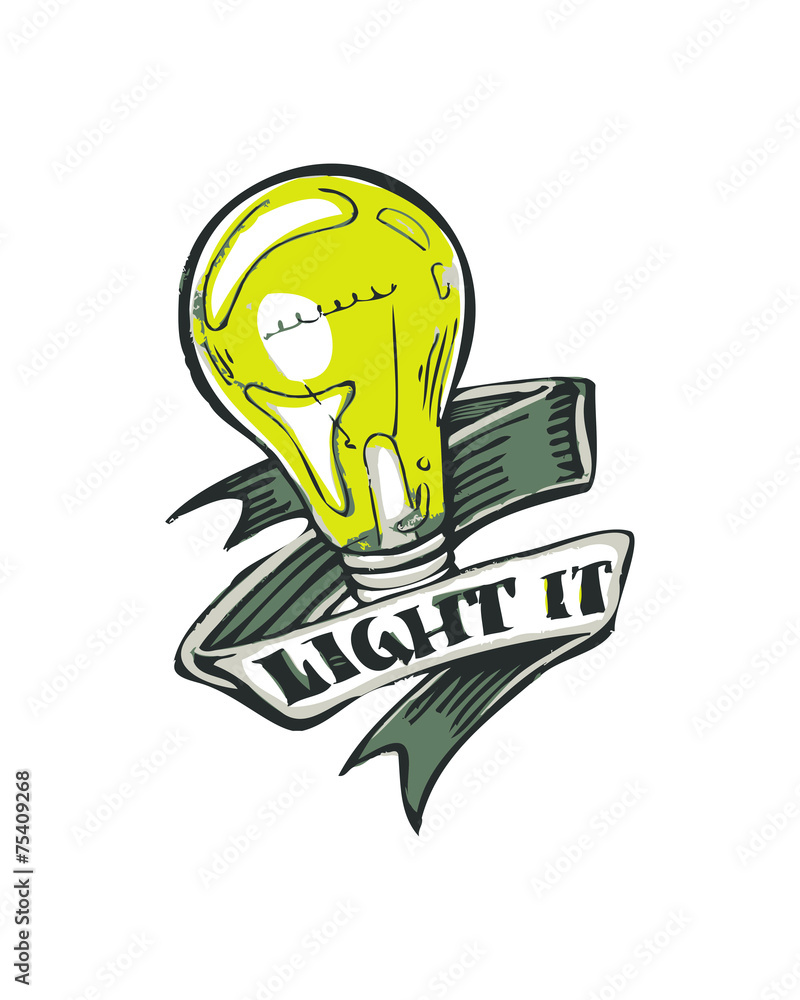 Light it Stock Vector | Adobe Stock