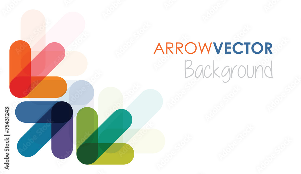 abstract arrow background Stock Vector | Adobe Stock