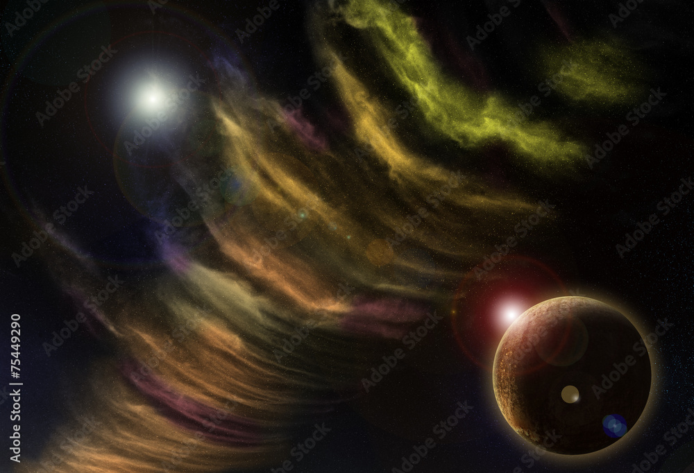 NEBULA and Celestial Sphere Stock Illustration | Adobe Stock