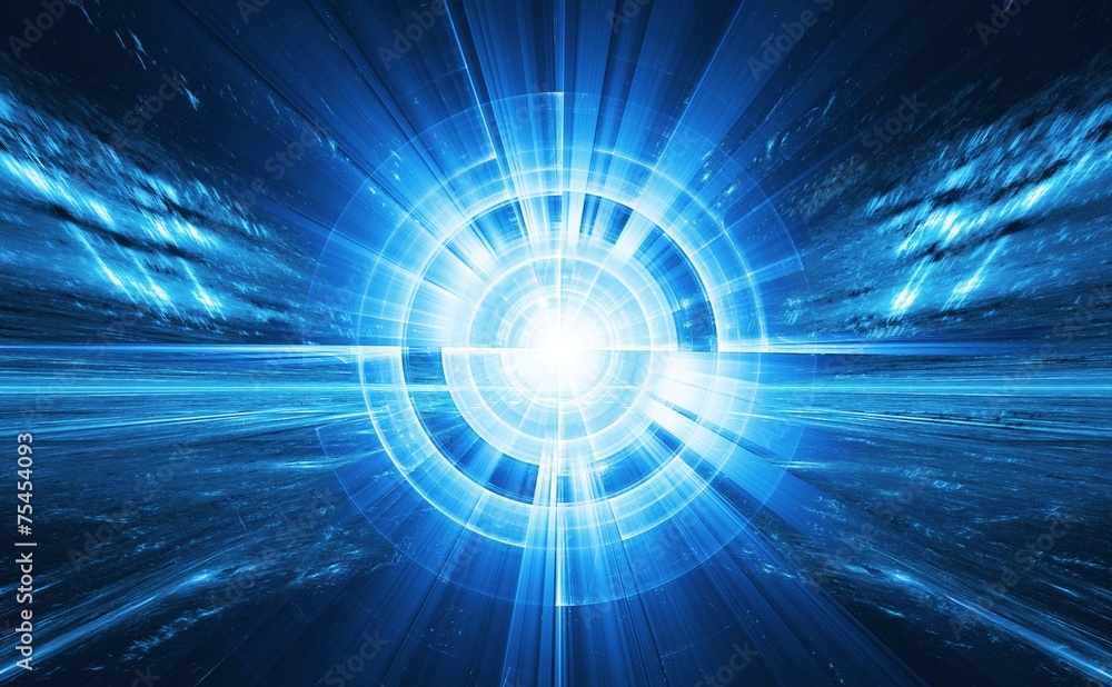 Time warp, traveling in space. Stock Illustration | Adobe Stock