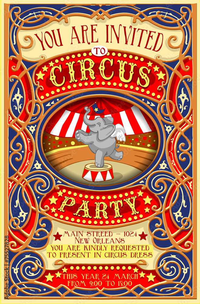 Circus Poster Template