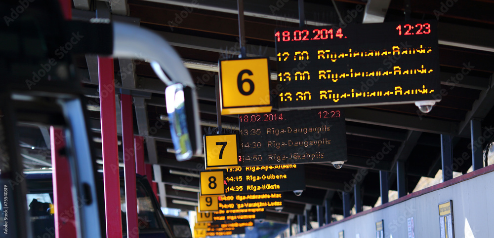 bus terminal Stock Photo | Adobe Stock