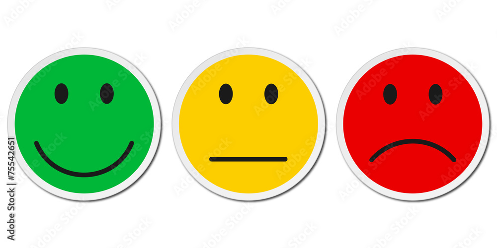 Smiley Set Stock Vector | Adobe Stock