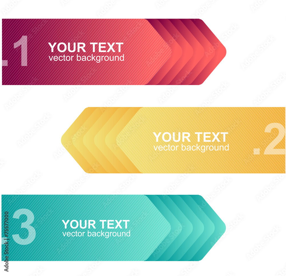 Vector colorful text boxes, infographics Stock Vector | Adobe Stock