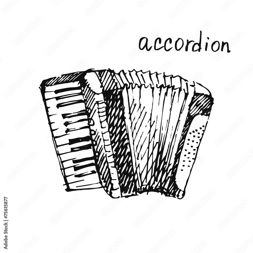 Accordion Drawing