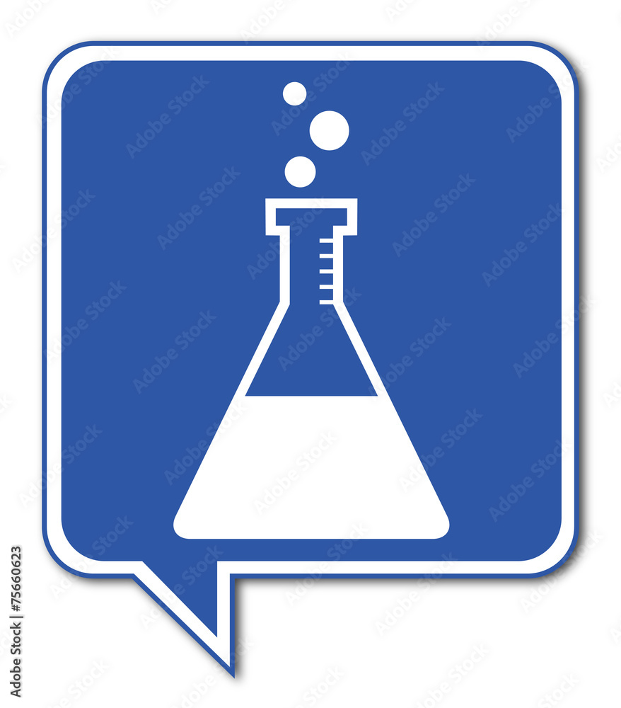 Logo chimie. Stock Vector | Adobe Stock