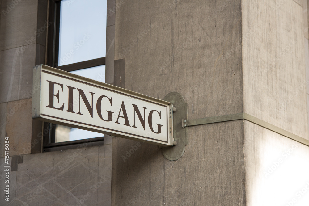 Eingang Stock-Foto | Adobe Stock