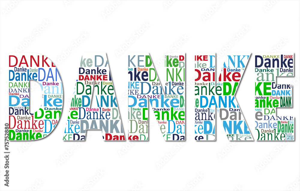 Danke ! Vektor Stock Vector | Adobe Stock