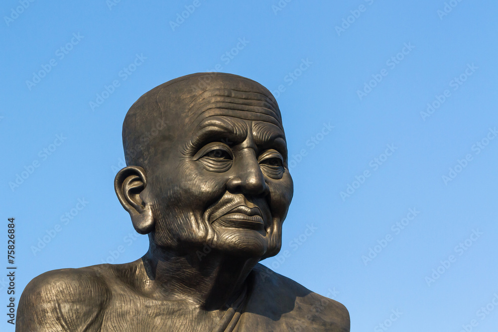 Luang Phor Tuad Buddha in Wat Huai Mongkhon temple. Stock Photo | Adobe ...