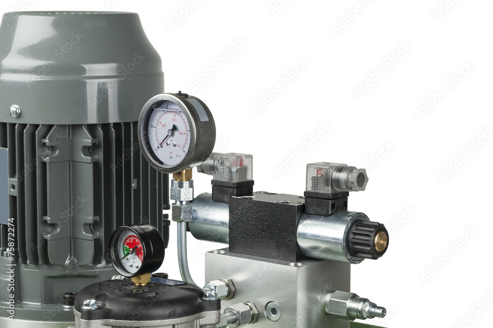 hydraulic pump Stock Photo | Adobe Stock